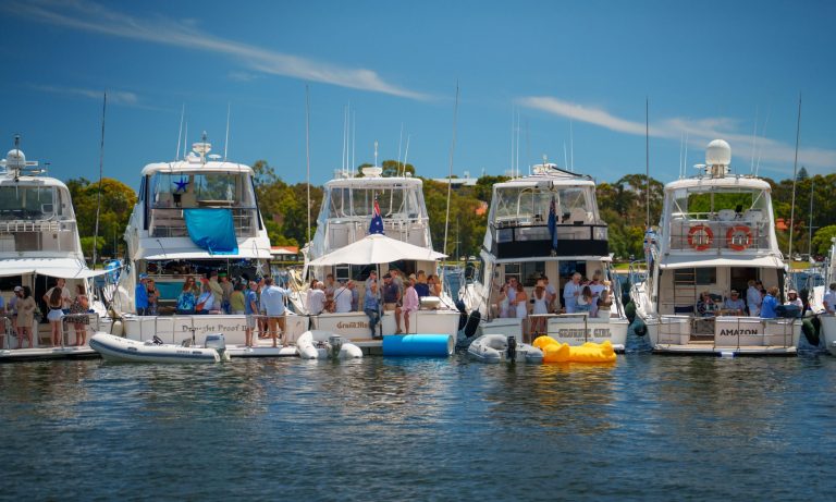 Magnificent R Marine Perth raft-up kicks off summer – Riviera ...