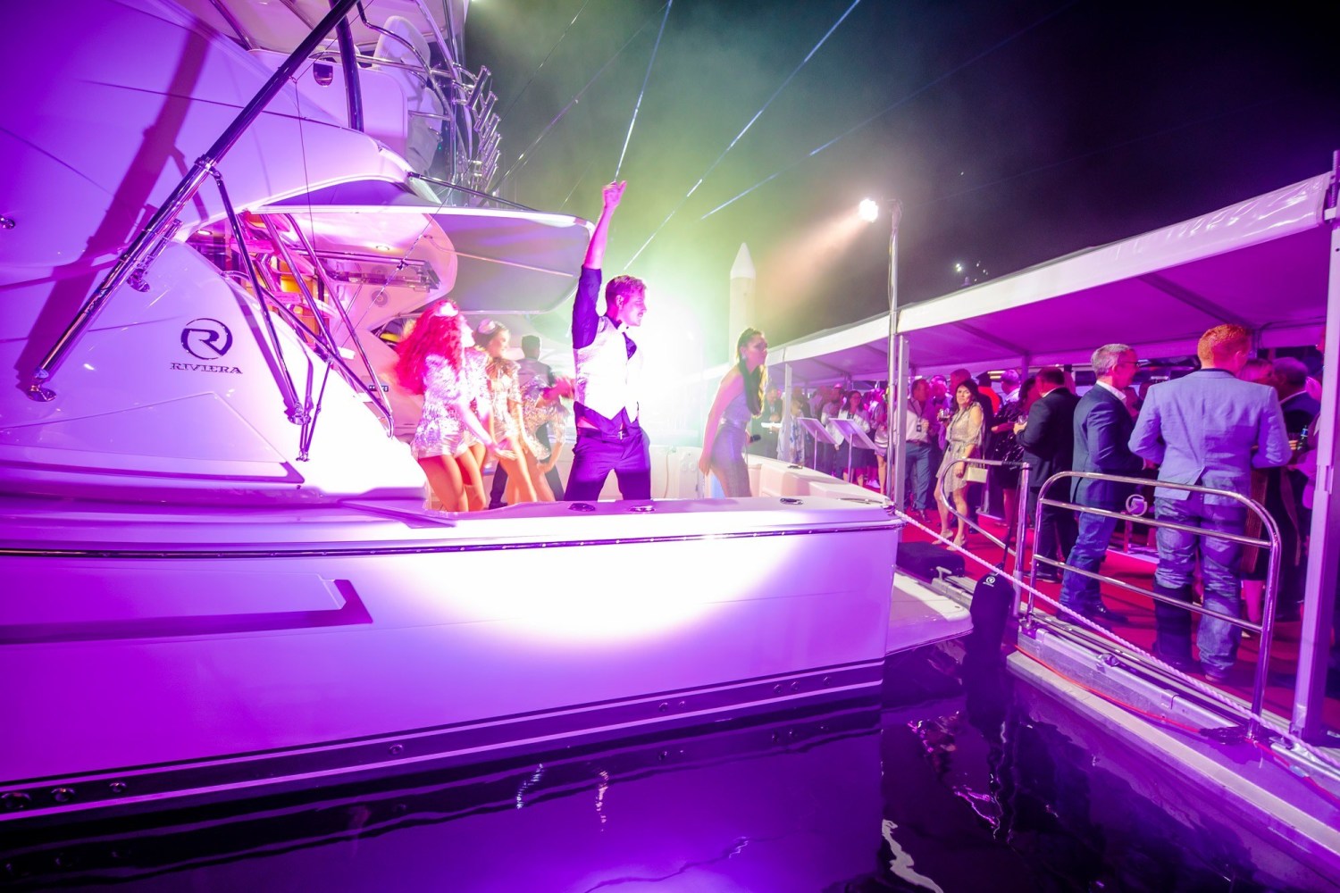 Gala Marina Party celebrates the premiere of the Platinum Edition Sport ...