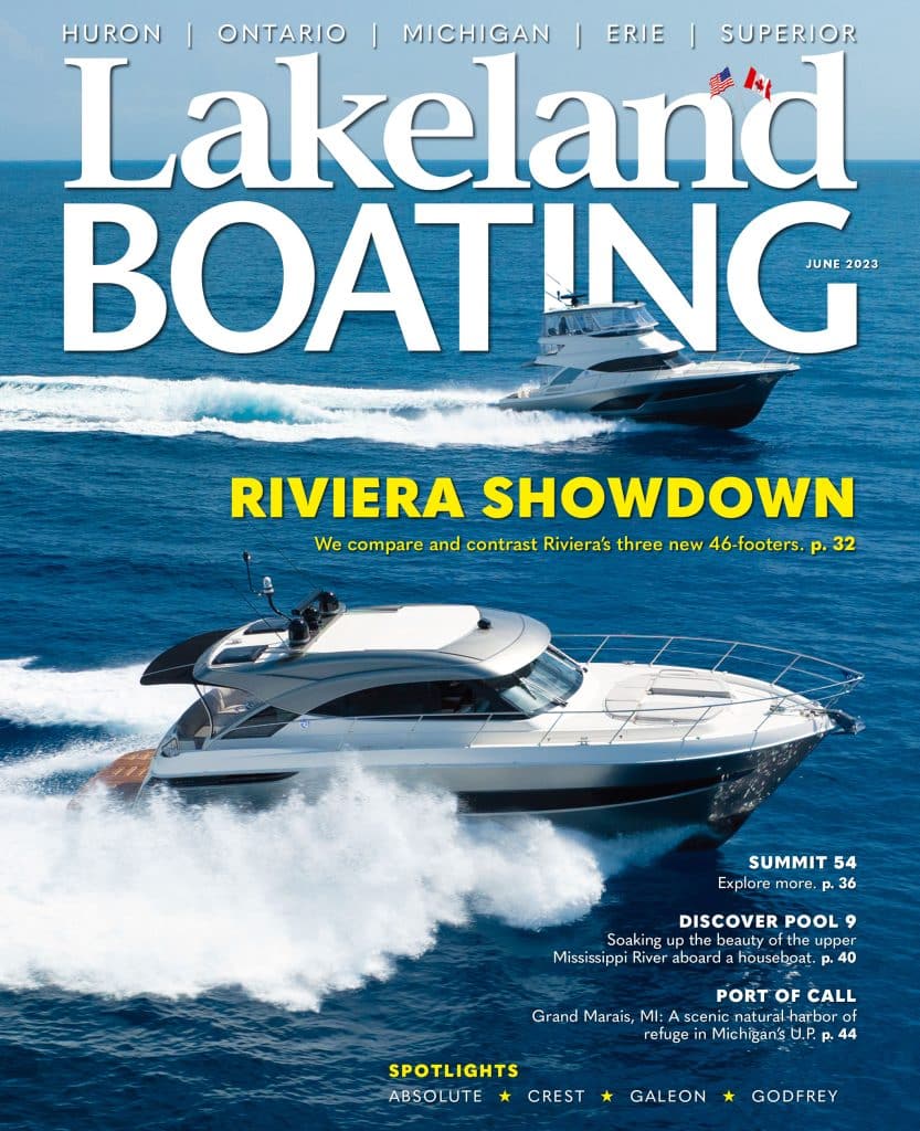 Lakeland Boating Magazine Compares The Three Yachts From Rivieras 46 ...