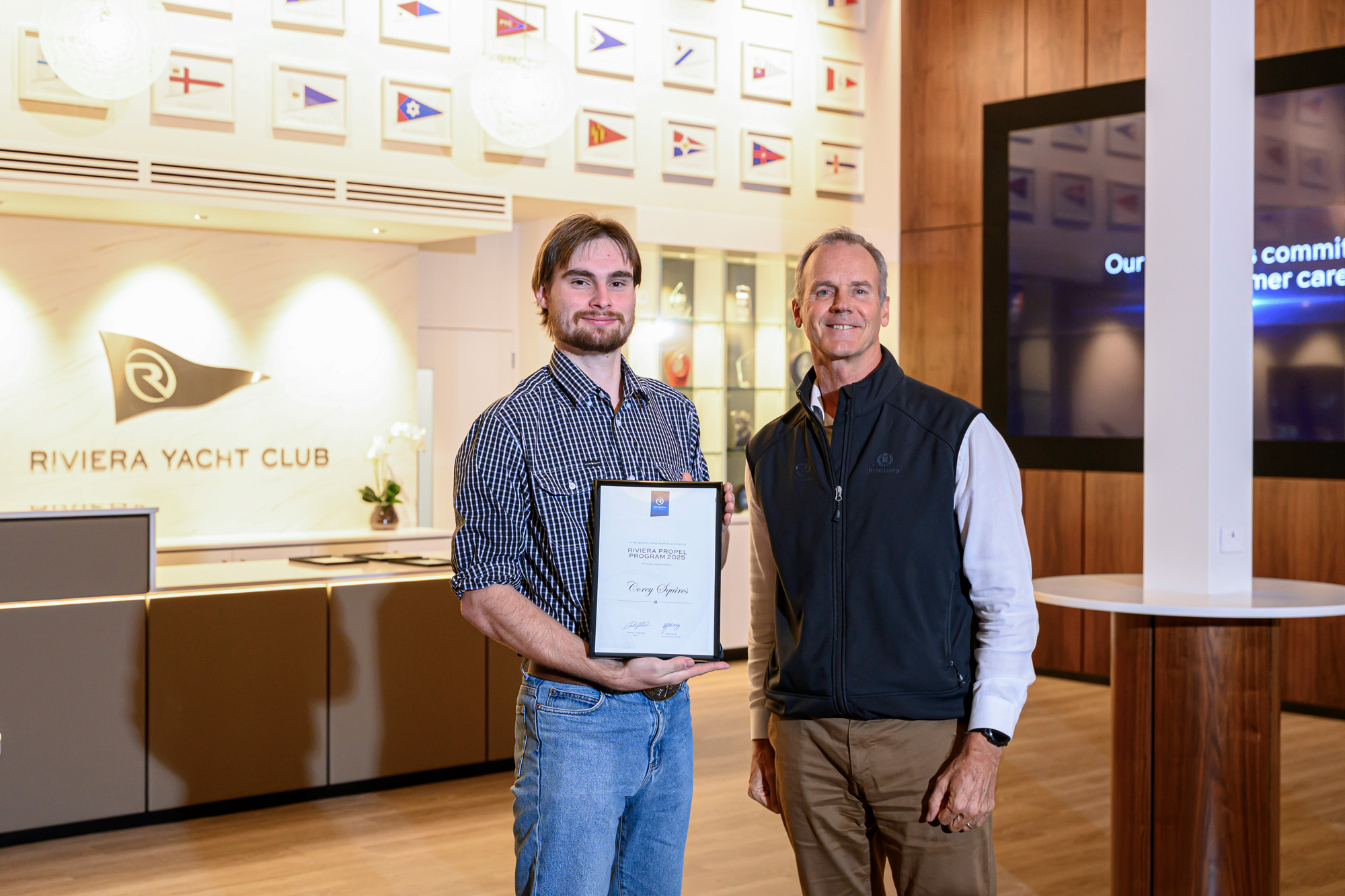 Celebrating the achievements of graduating apprentices – Riviera ...