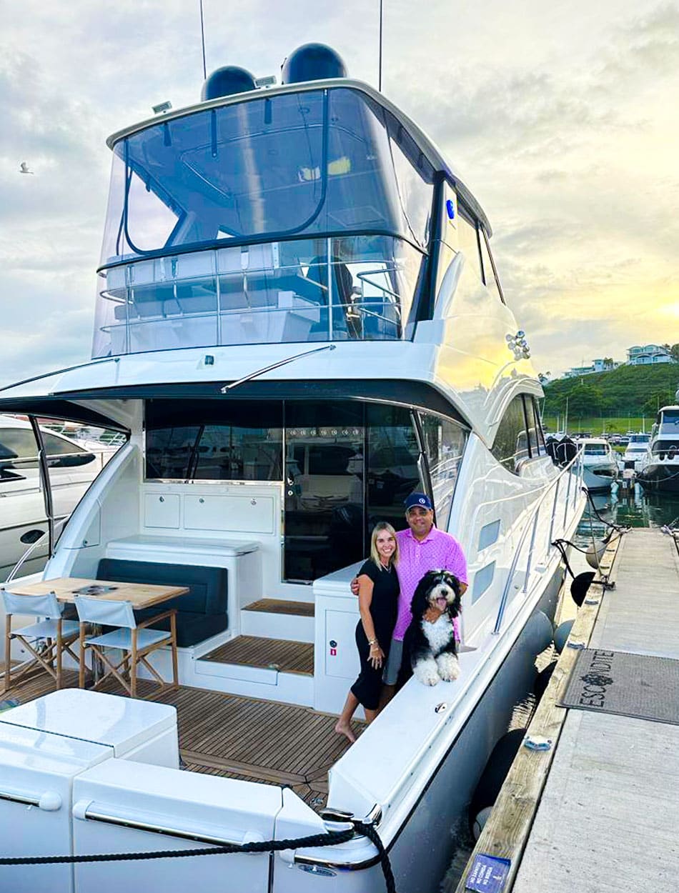 Xmas In July Riviera Luxury Motor Yacht Caribbean Style With Wally ...